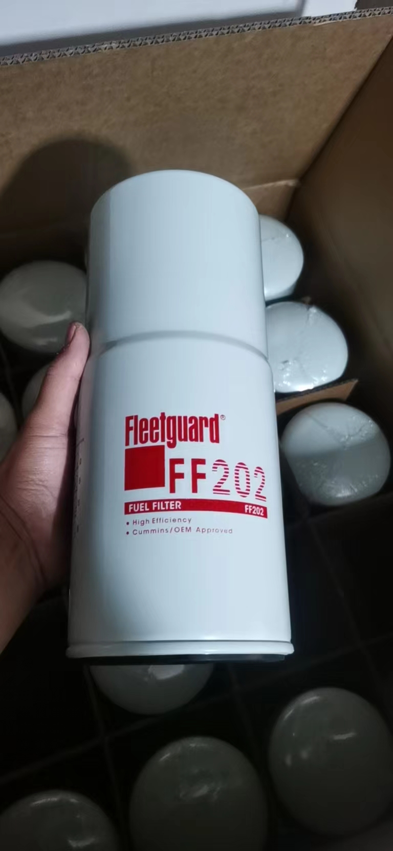FF202 Fleetguard Fuel, Spin-On fleetguard Fuel Filter – ruijieparts