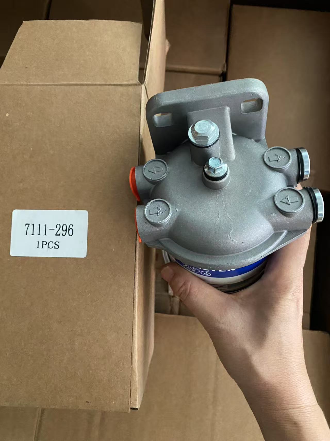7111-296 Diesel Fuel Filter Oil Water Separator for John Deere Ford ...